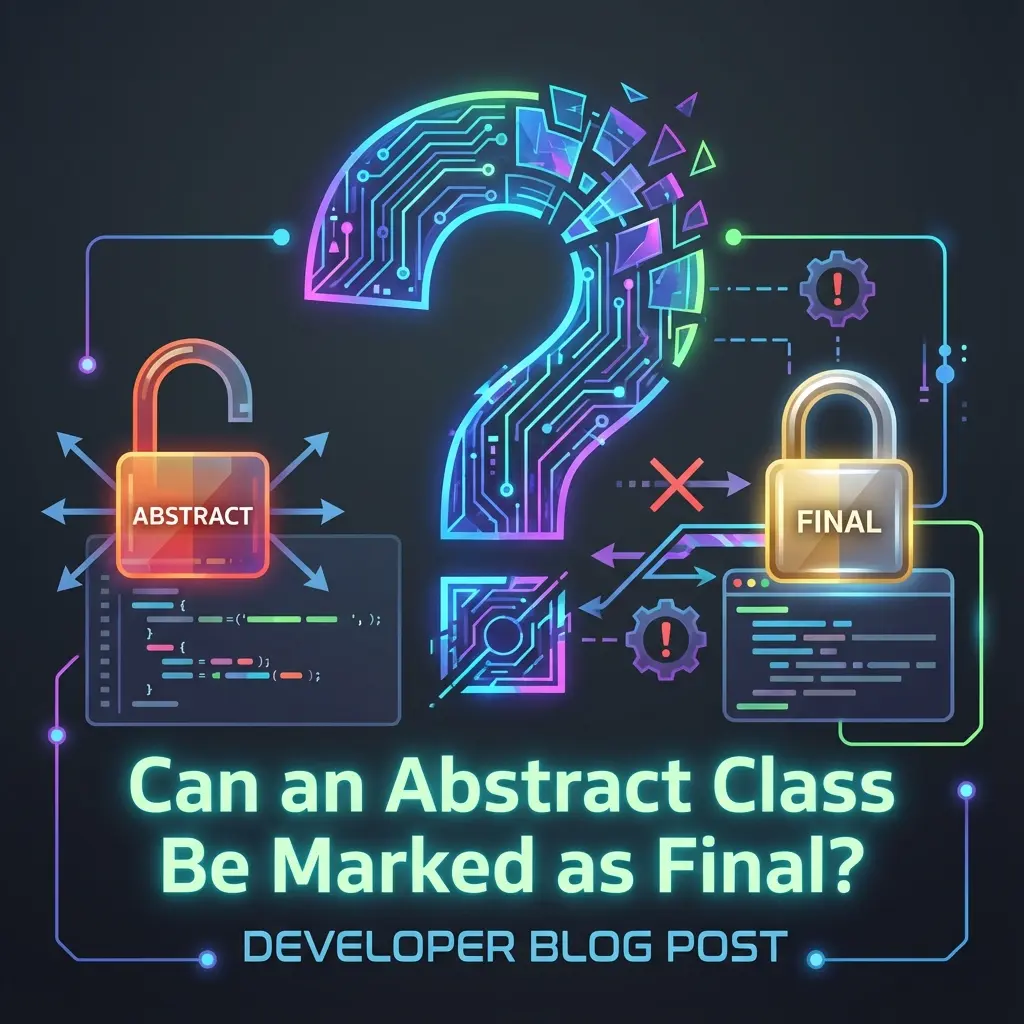 Can Abstract Classes Be Final in PHP for Symfony?