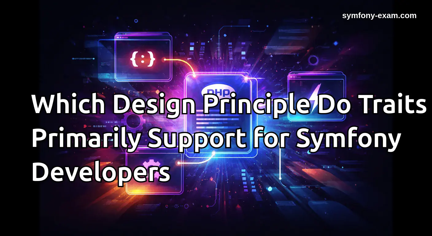 Which Design Principle Do Traits Primarily Support