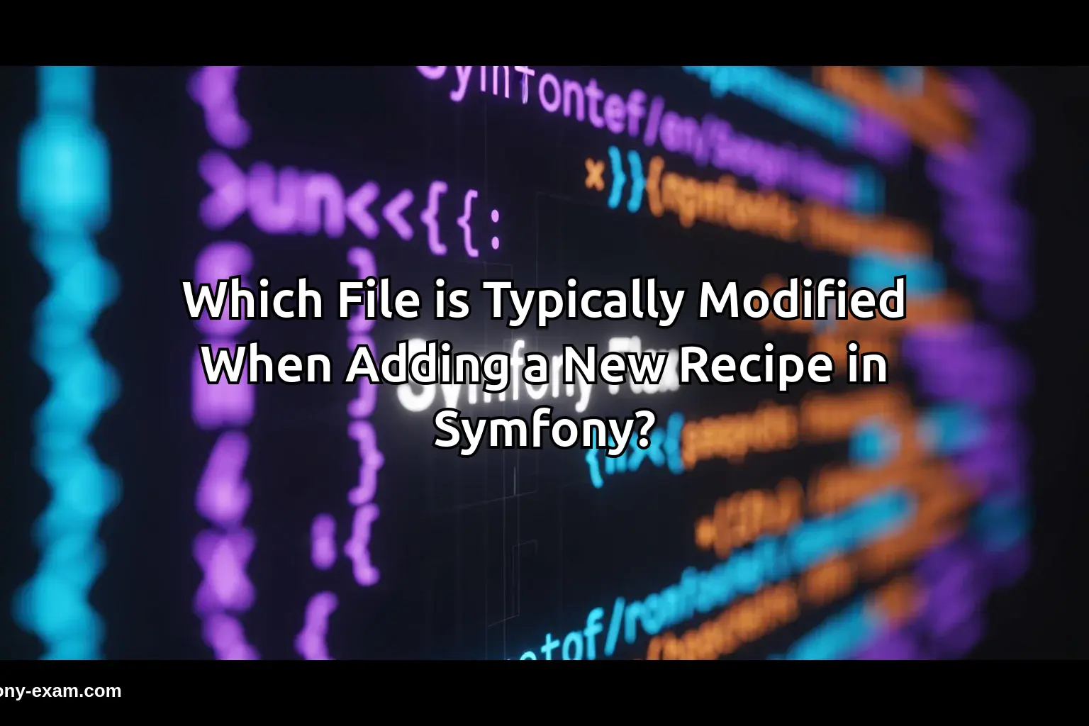 Which File is Typically Modified When Adding a New Recipe?